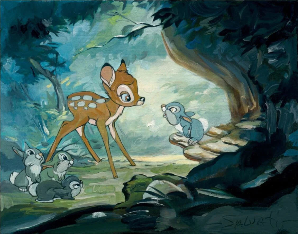 Bambi Art, Paintings, Canvas' and Collectibles – The Wonderful World of ...