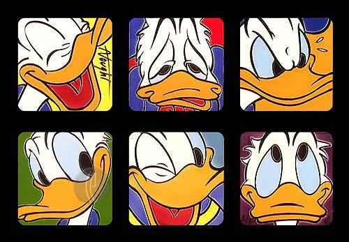 Donald Duck Art, Paintings, Canvas' and Collectibles – The Wonderful ...
