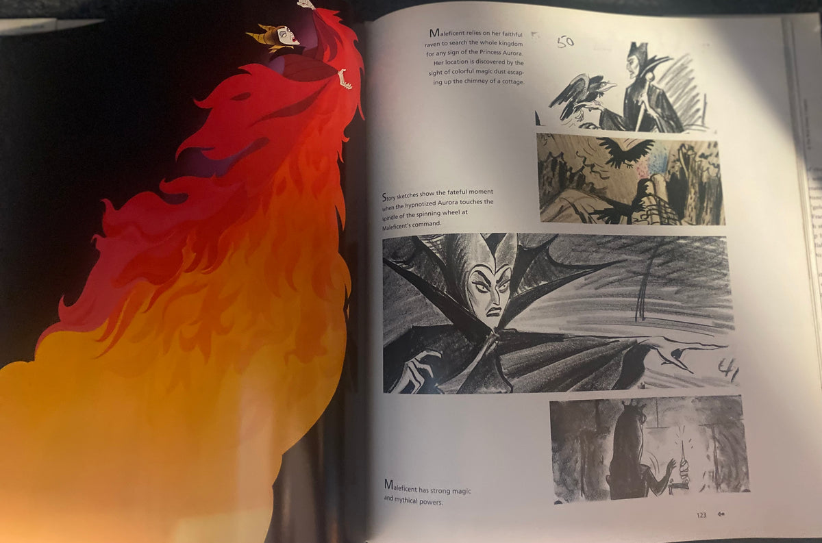 The Disney Villain Book By Ollie Johnstone Frank Thomas Hardcover Hype ...