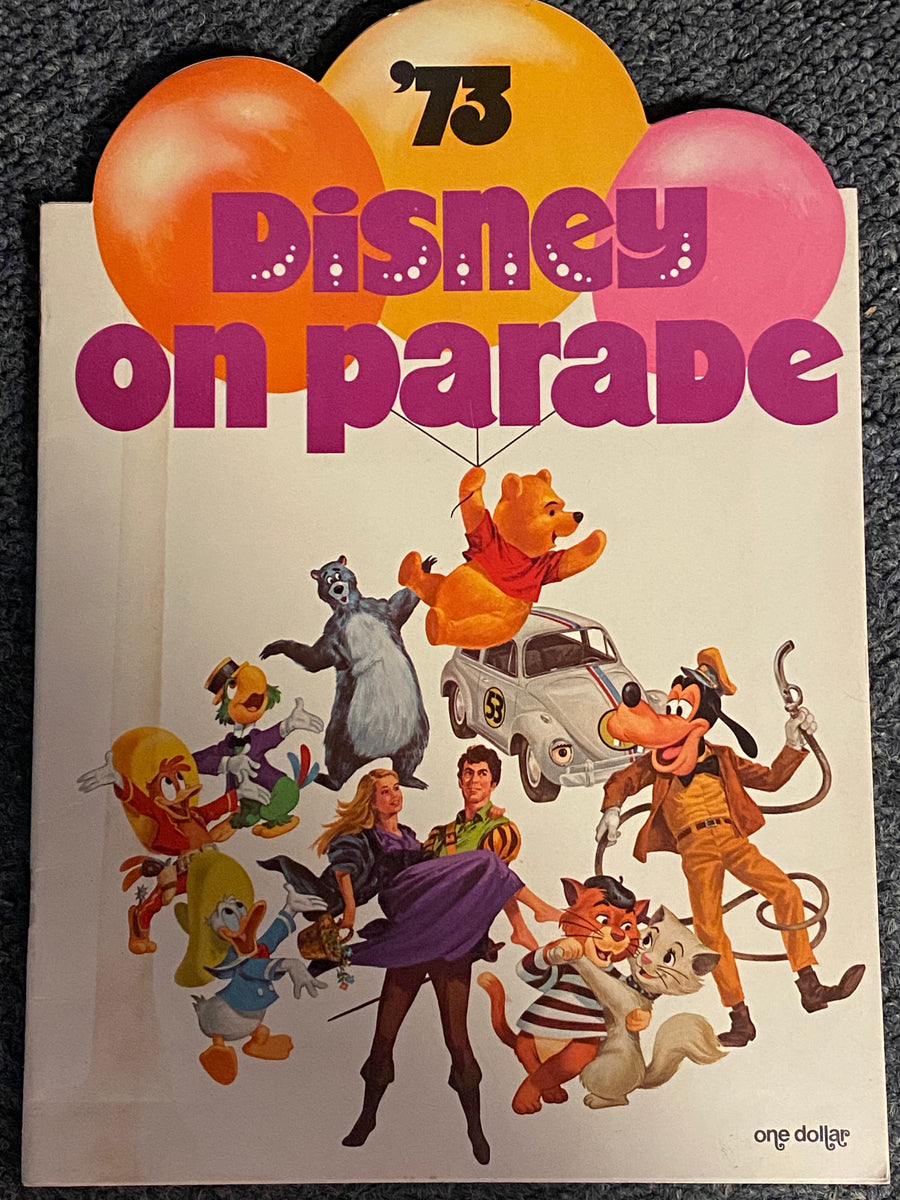 Vintage "Disney on Parade" 1973 Show Program Walt Disney – The ...