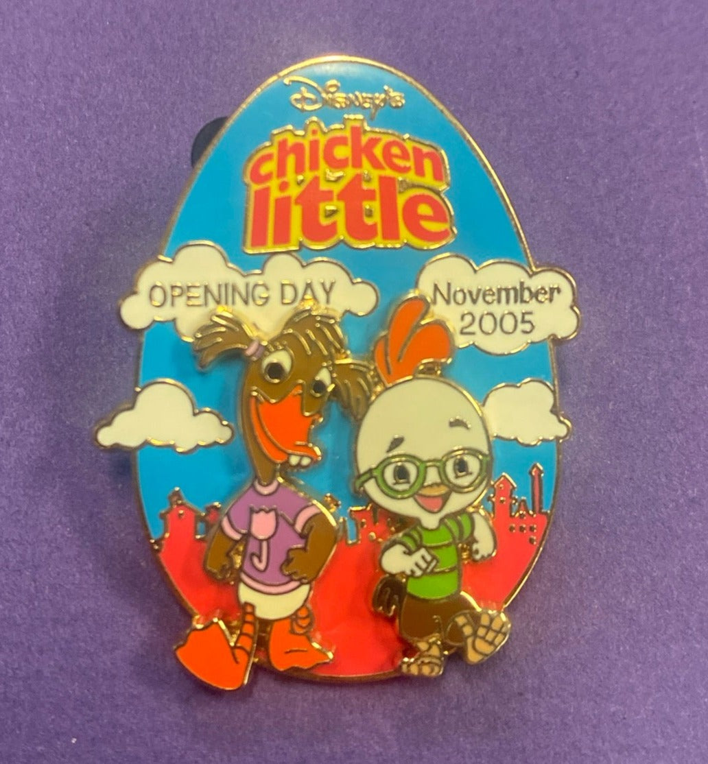 World Of Disney NYC Chicken Little OPENING DAY PIN LE 1000 Abby Mallar ...