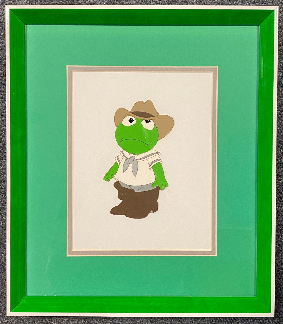 Muppet Babies Production Cel - Cowboy Kermit – The Wonderful World of ...
