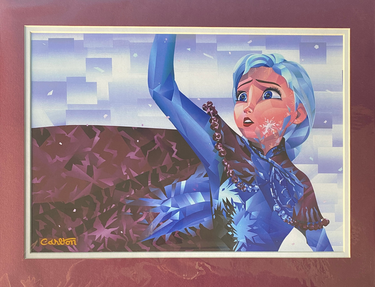 Anna - Matted Lithograph - By Trevor Carlton – The Wonderful World of ...