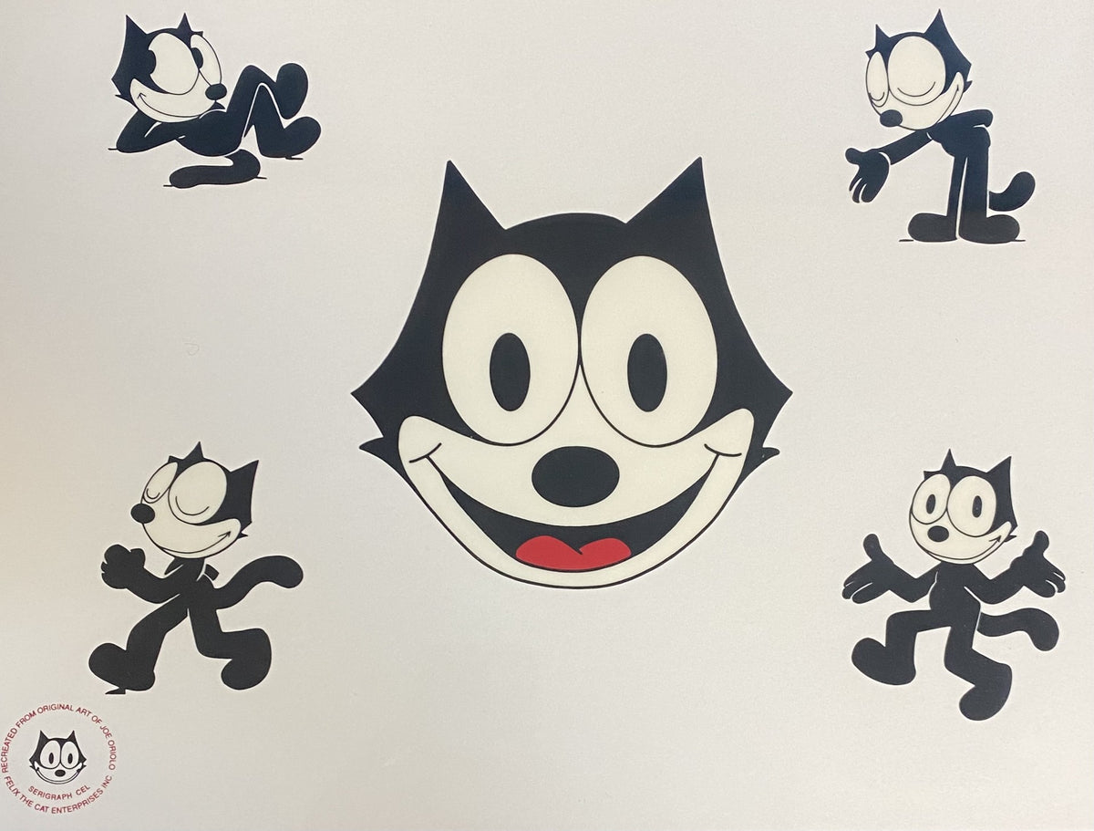 Felix The Cat Framed Sericel – The Wonderful World of Animation