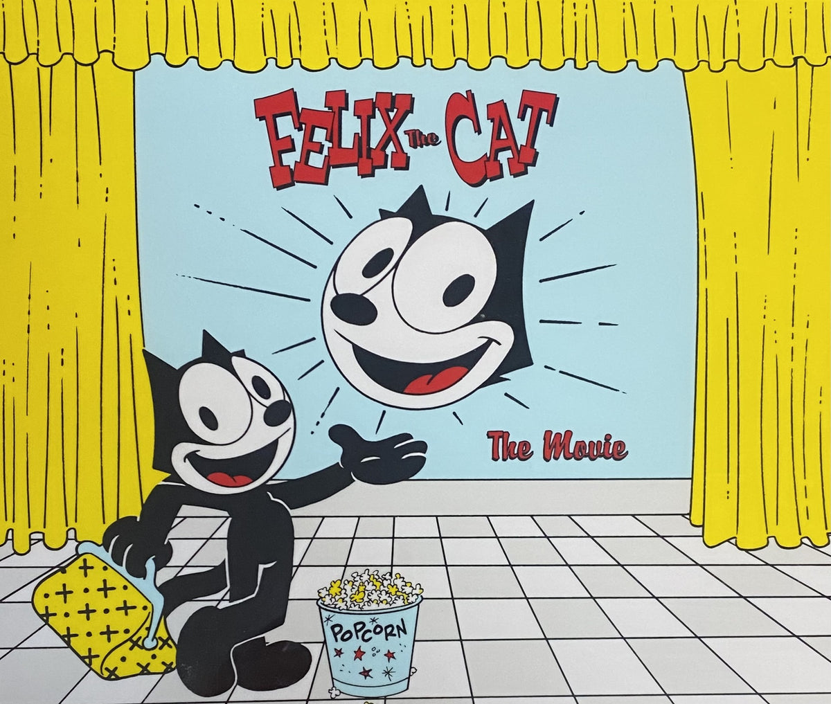Felix The Cat The Movie Framed Sericel – The Wonderful World of Animation