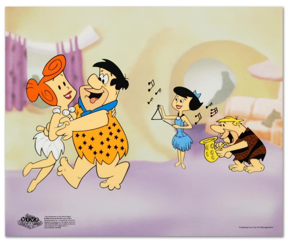 Flintstones Jam Session - By Hanna-Barbera - Limited Edition Sericel ...