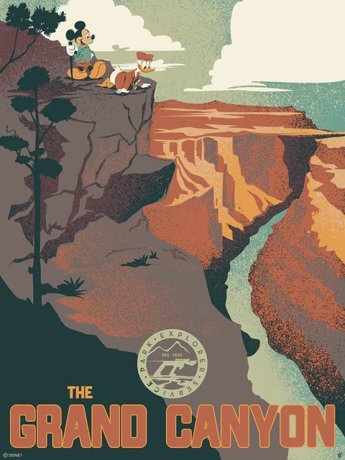 The Grand Canyon By Bret Iwan Limited Edition On Giclée On Canvas Feat ...