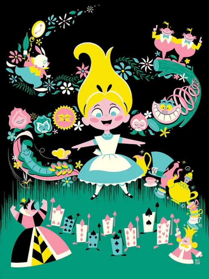 Journey Through Wonderland by Eric Tan Limited Edition on Canvas Inspi ...