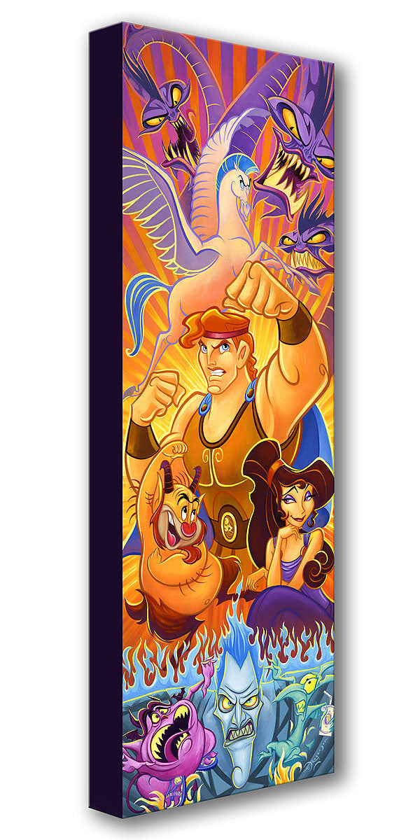 Zero To Hero by Tim Rogerson Treasure On Canvas Inspired By Hercules ...