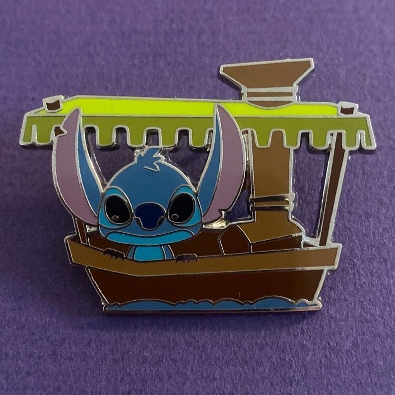 Stitch Jungle River Cruise 2014 Disney Baby Characters in Vehicles Tra ...