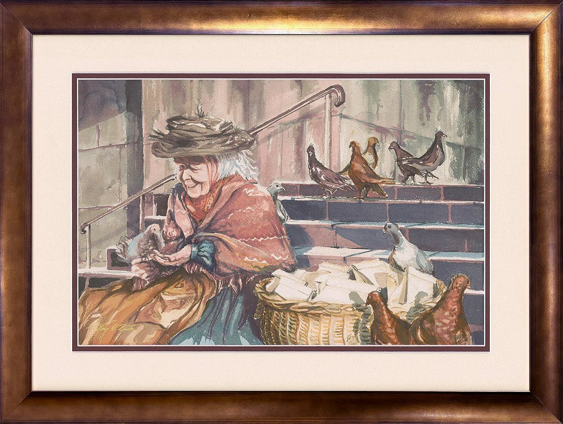 Steps Of St. Paul by Tony Baxter Framed Limited Edition Giclée on Pape ...