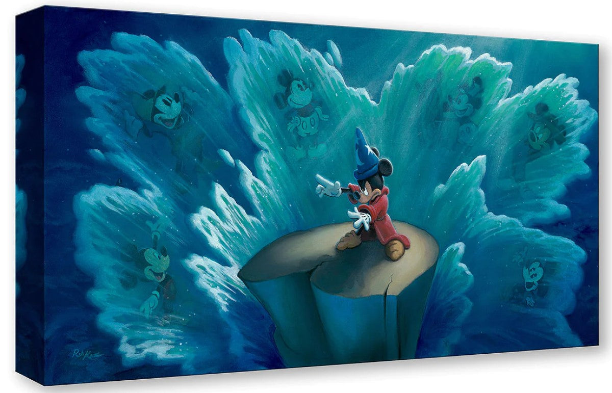 Tides of Time by Rob Kaz Treasure On Canvas featuring Mickey Mouse ...