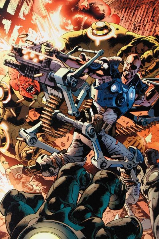 Ultimate Doom #1 - By Bryan Hitch - Limited Edition Giclée on Canvas ...