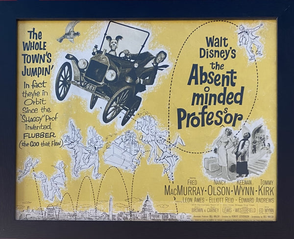 The Absent Minded Professor - Original Lobby Card Framed – The ...