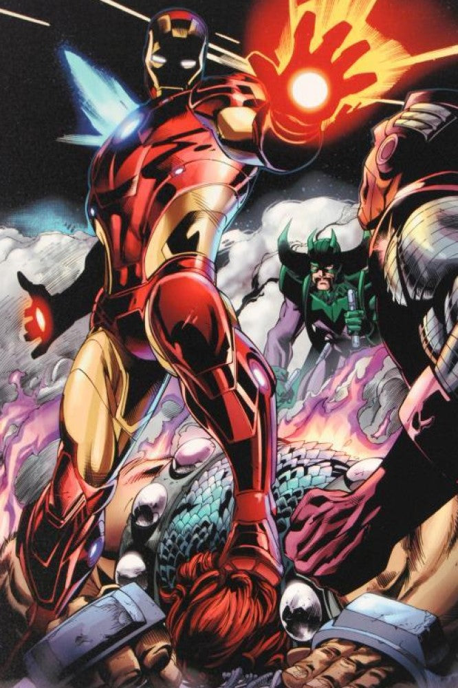 Iron Man/Thor #2 - By Scot Eaton - Limited Edition Giclée on Canvas ...
