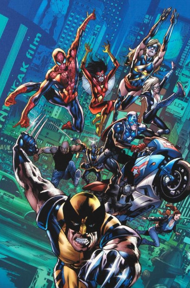 New Avengers Finale #1 - By Bryan Hitch - Limited Edition Giclée on Ca ...