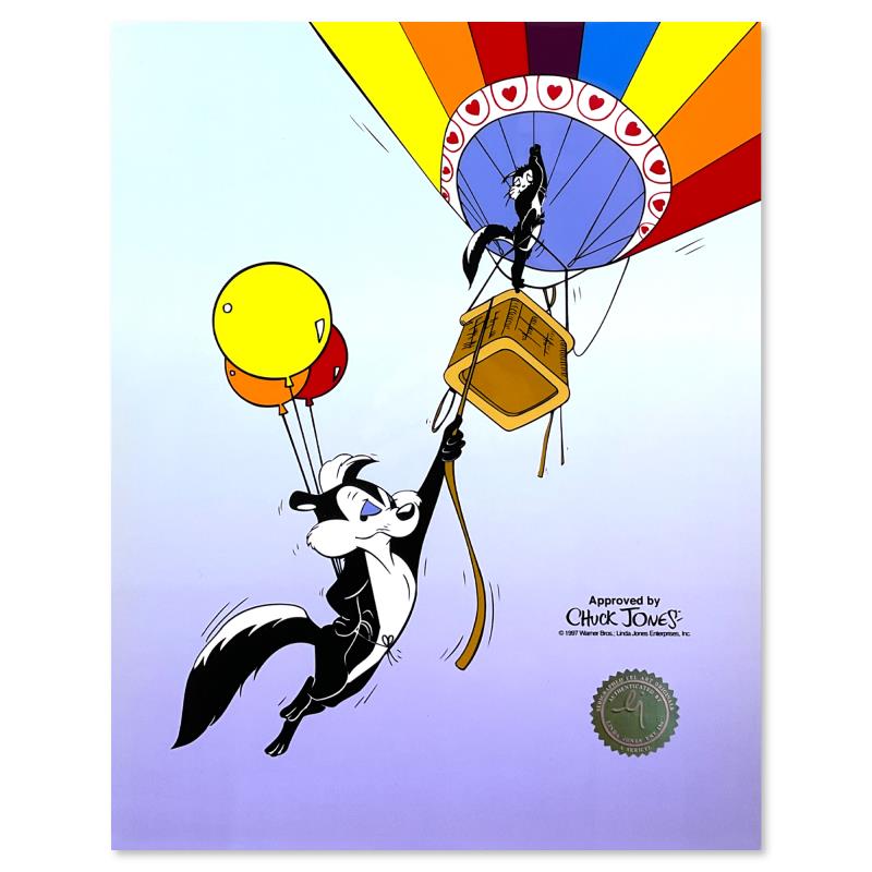 Pepe and Penelope - By Chuck Jones - Limited Edition Animated Serigrap ...