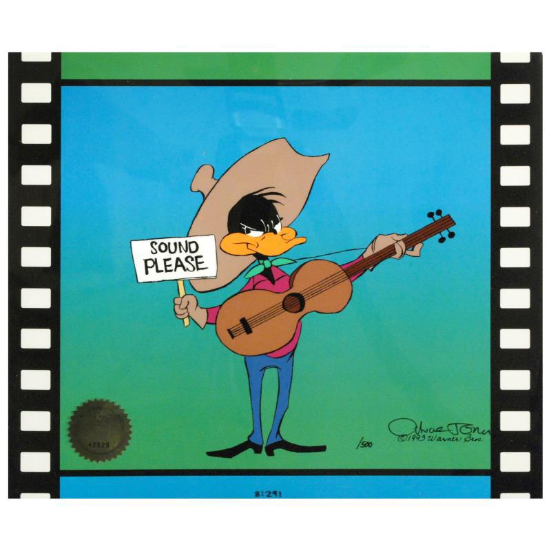 Sound Please - Limited Edition Hand Painted Animation Cel Signed by Ch ...