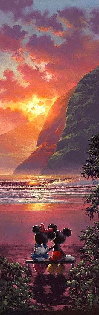 Sunset Romance by Rodel Gonzalez with Mickey and Minnie – The Wonderful ...