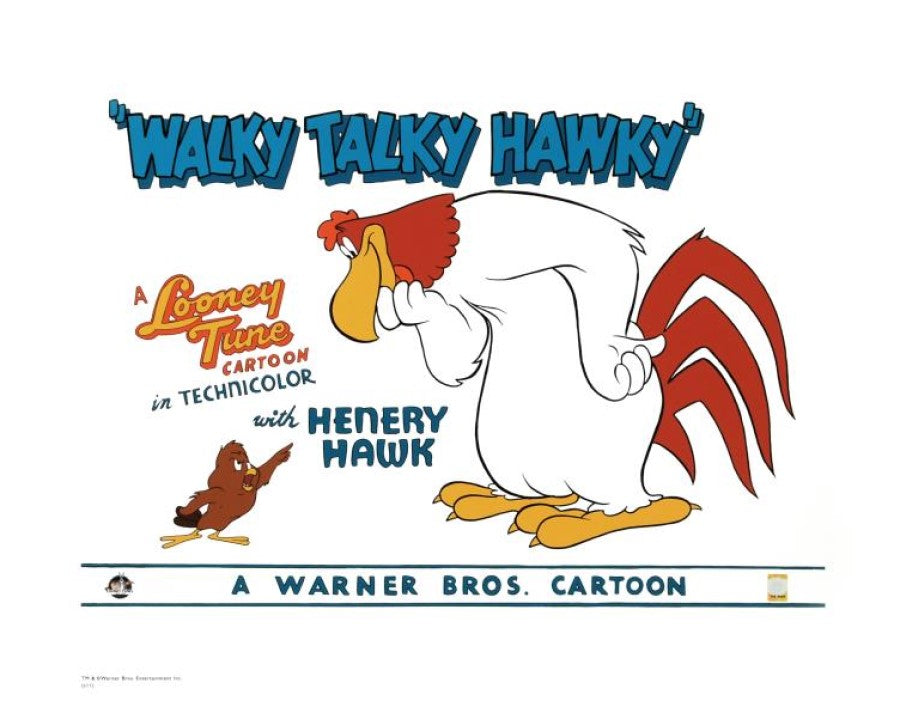 Walky Talky Hawky - By Warner Bros. Studio - Collectible Giclée on Pap ...