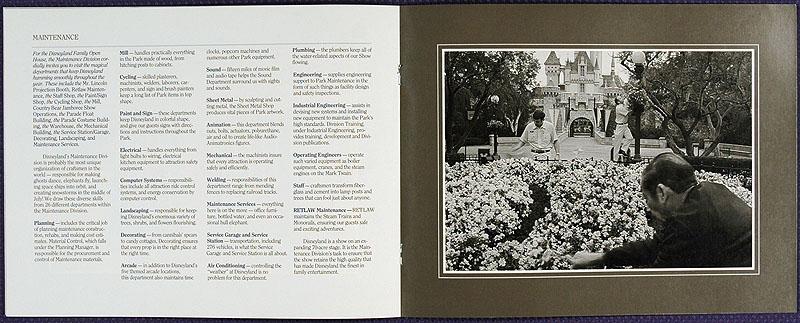 Disneyland 25 Family Open House Cast Member Book, 1980 – The Wonderful ...